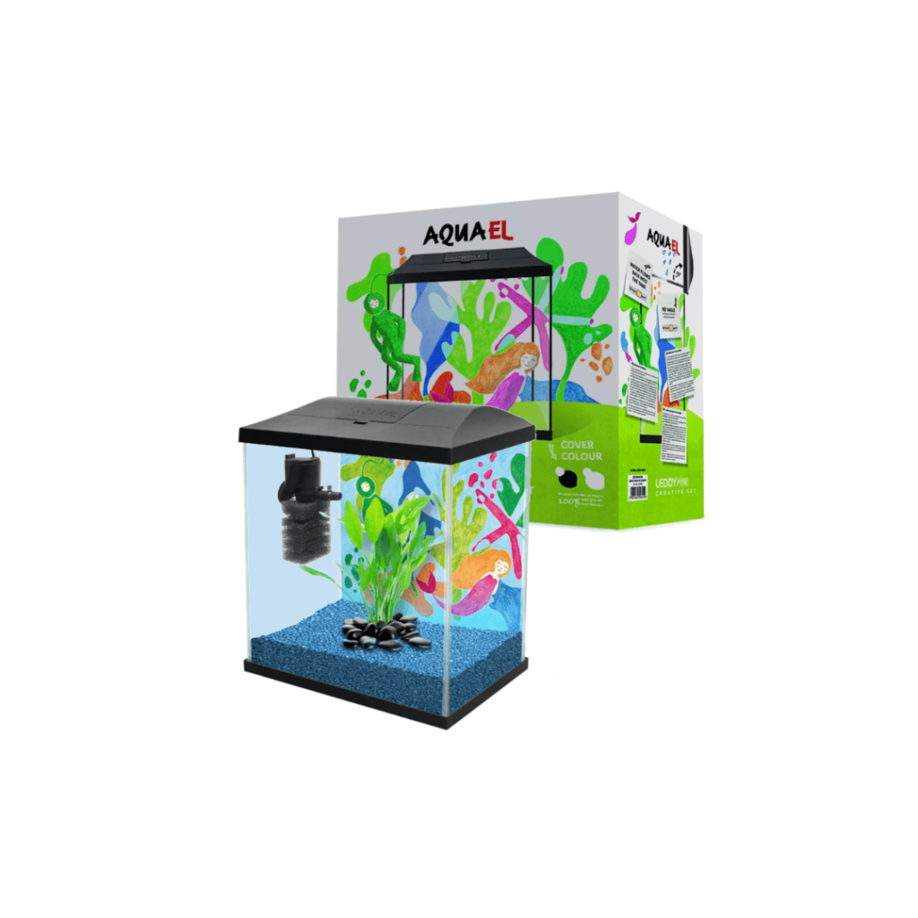 AKVARIJUM SET LEDDY MINI 35 crni - Zoomarket